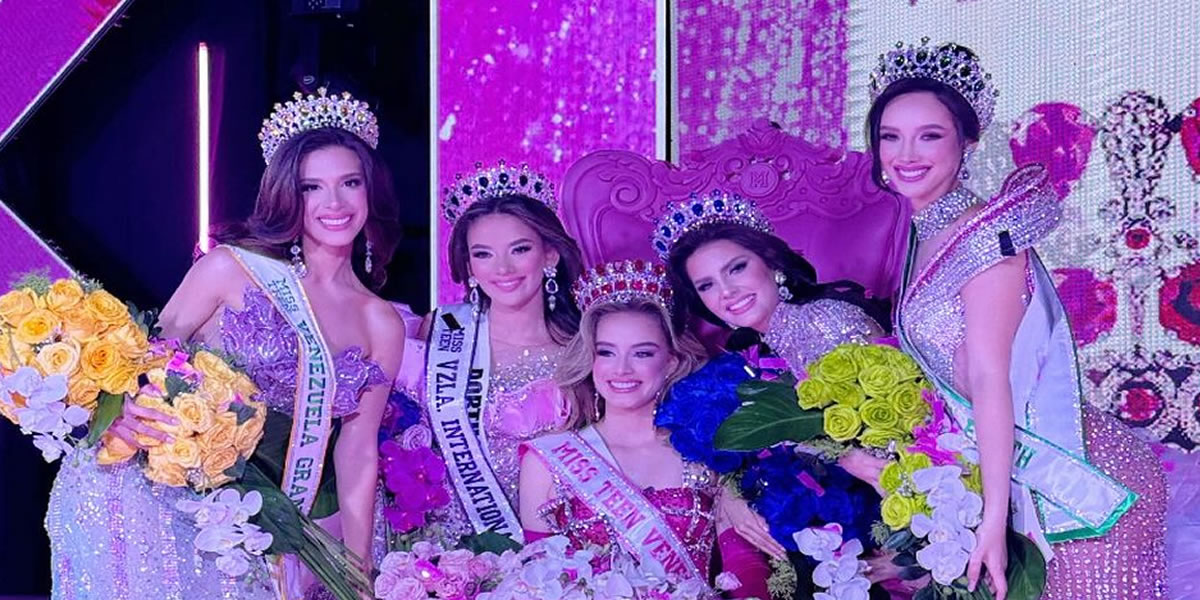 Aurimar Moscaritolo se convirtió en Miss Teen Venezuela Mundo