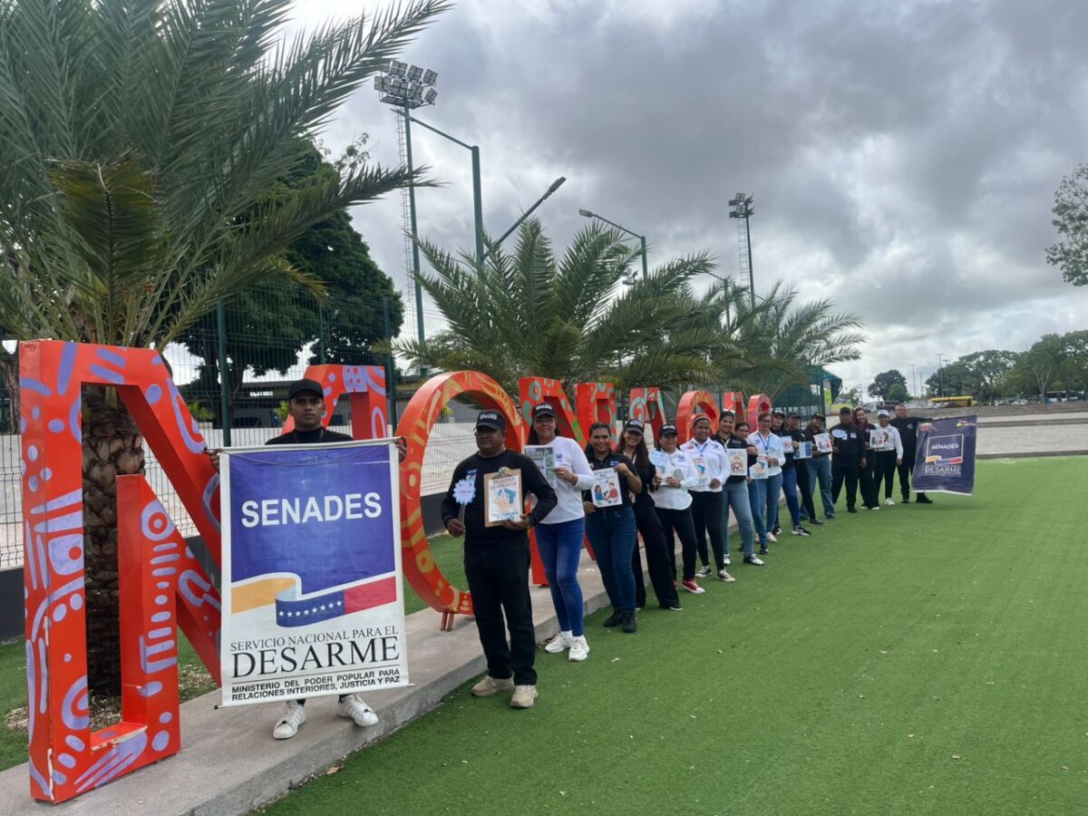 Senades Monagas continúa promoviendo el desarme voluntario